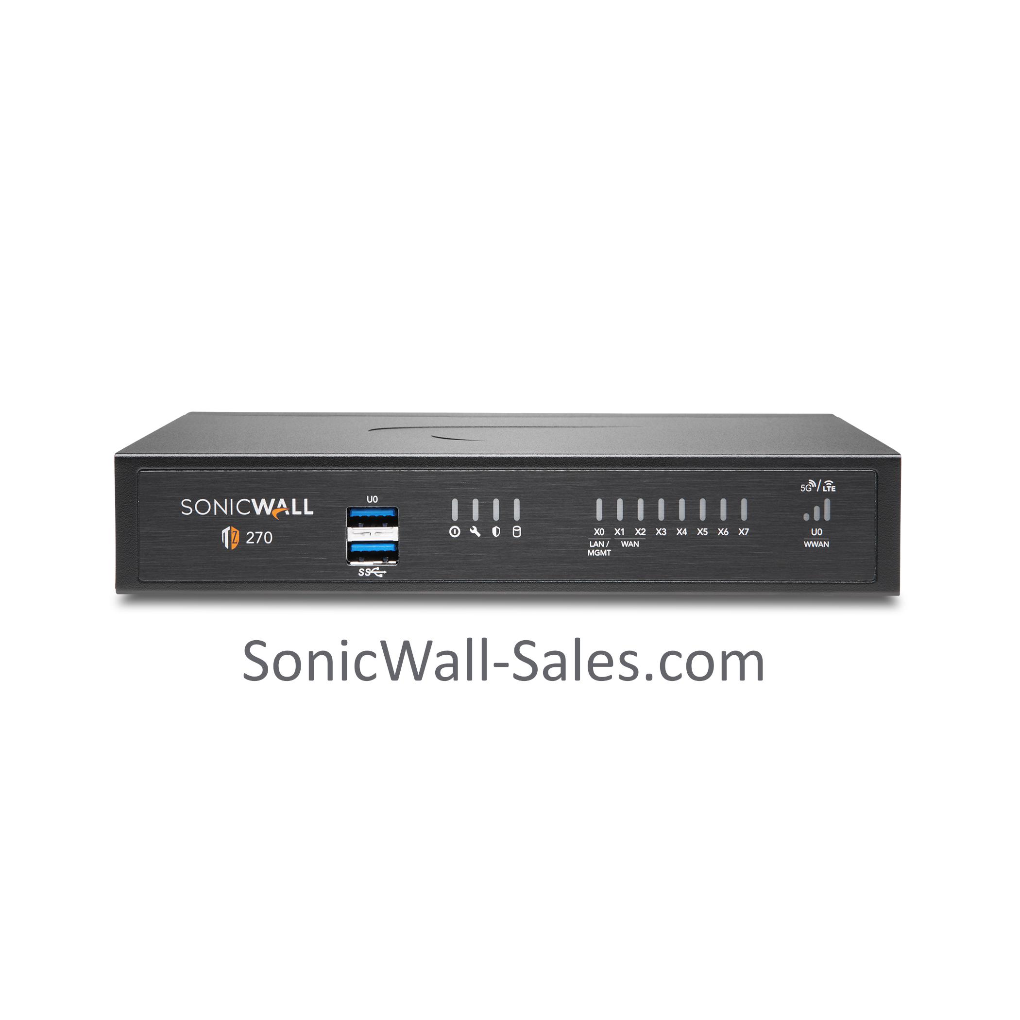 SonicWall TZ270 TotalSecure Advanced Edition (1Year)